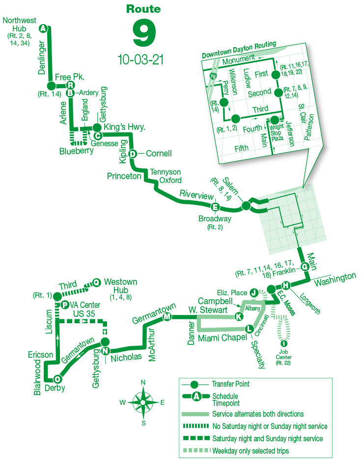 ROUTE 9 | Dayton RTA