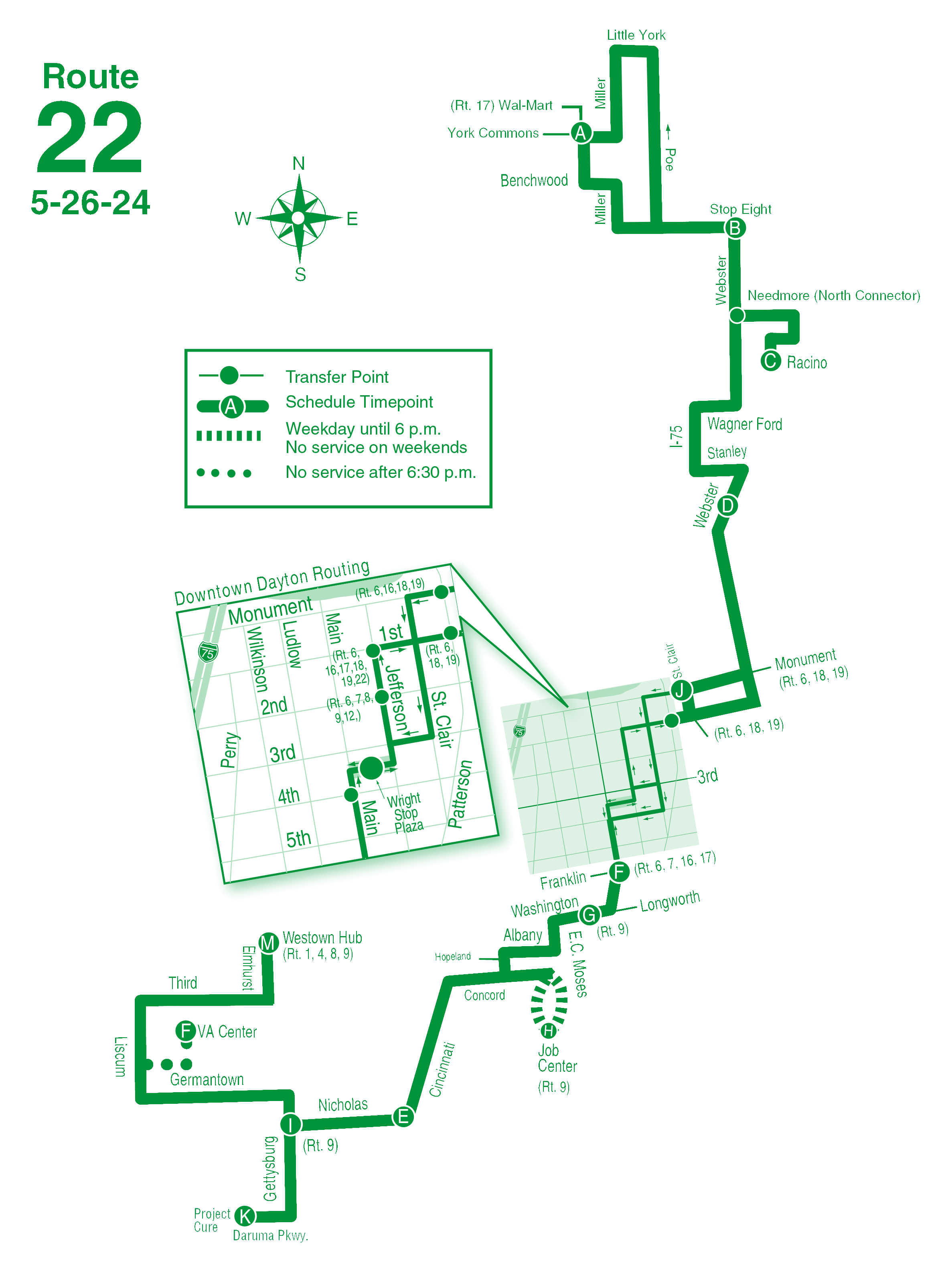 ROUTE 22 | Dayton RTA