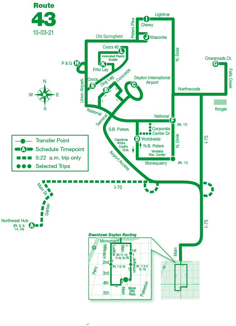 ROUTE 43 | Dayton RTA